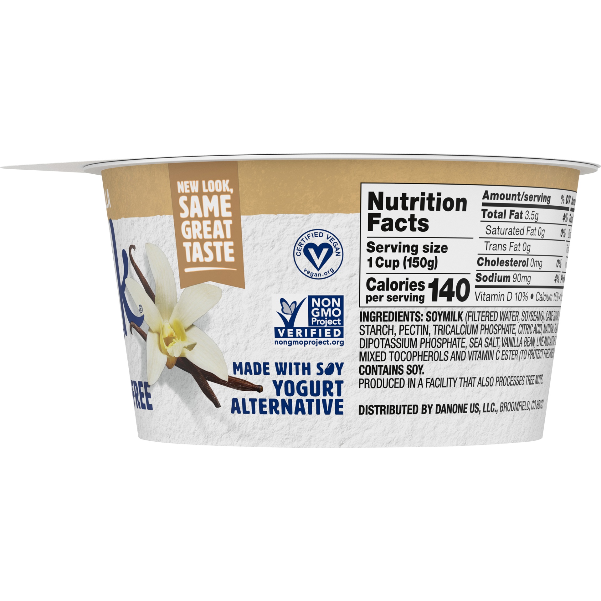 Silk Vanilla Soy Milk Yogurt Alternative 5.3 oz | Shipt