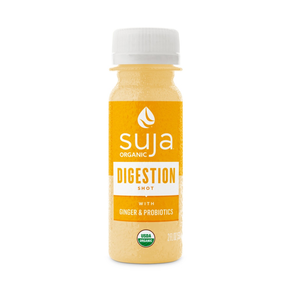 Suja Organic Digestion Shot with Ginger & Probiotics, Cold-Pressed 2 fl ...