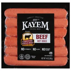Kayem Beef Hot Dogs 14 oz 14 oz | shipt
