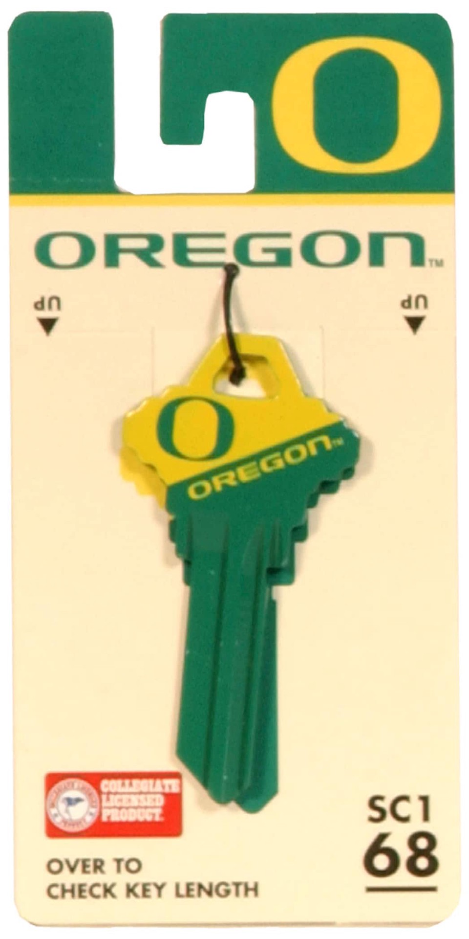 Fanatix Oregon Ducks Multicolored Sports Key Brass House/Entry Key ...