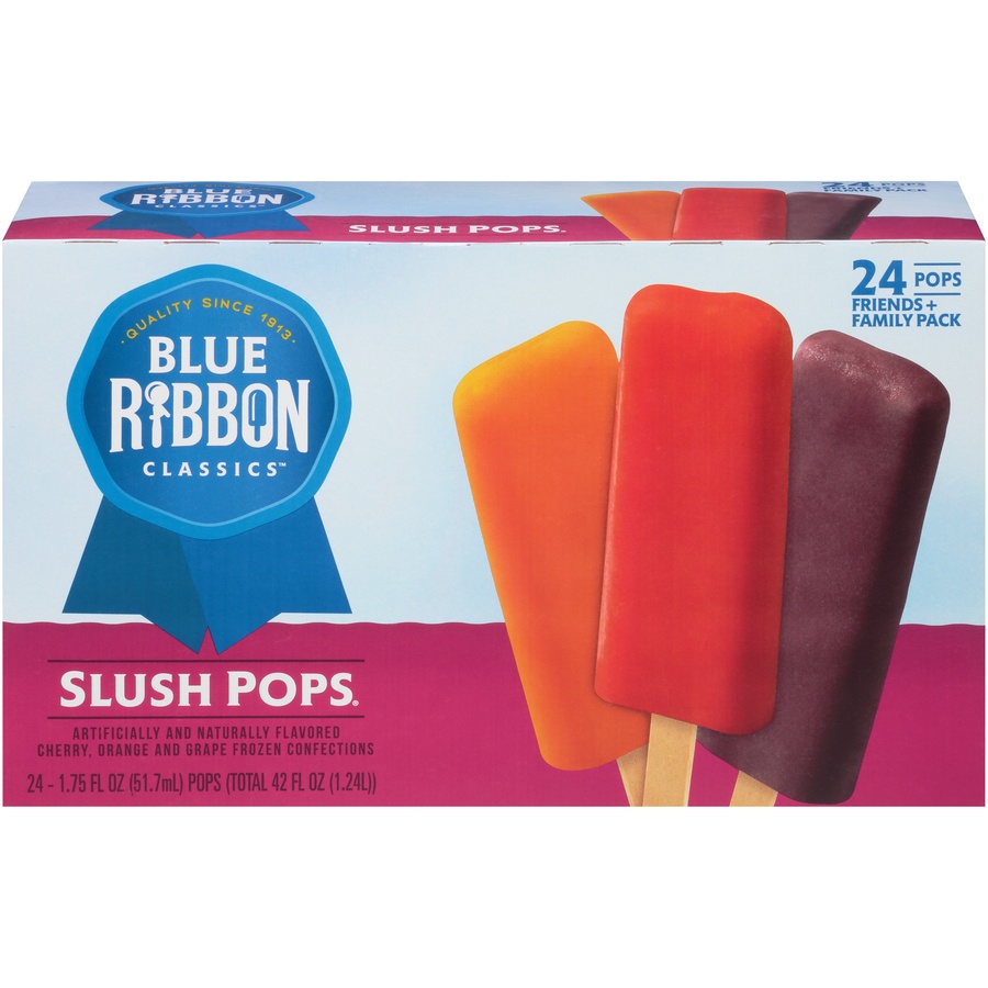 Blue Bunny Blue Ribbon Classics Slush Pops Pops 24 ct | Shipt