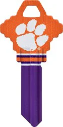 Fanatix Clemson Tigers Multicolored Sports Key Brass House/Entry Key ...
