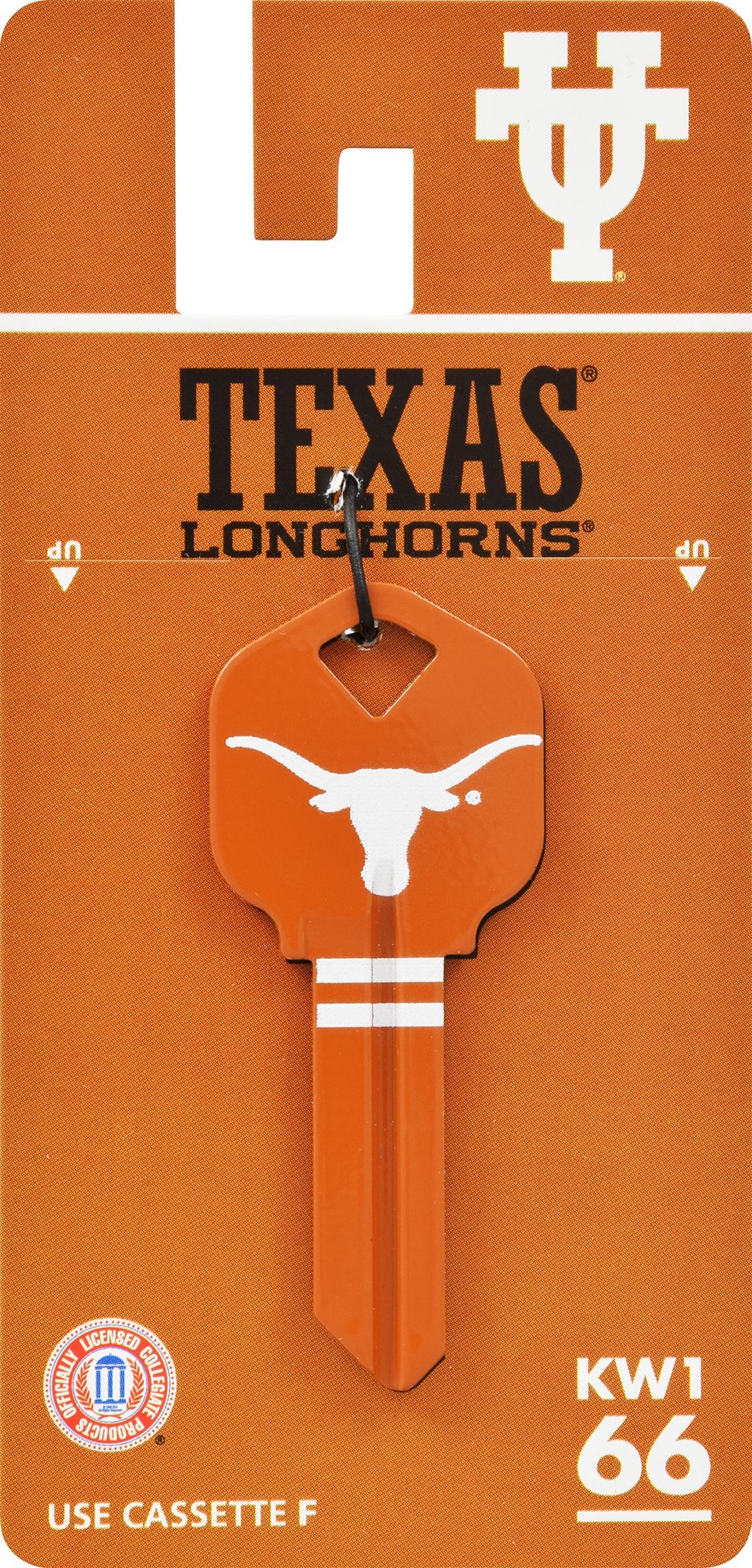 Hillman Texas Longhorns Multicolored Sports Key Brass House/Entry Key ...