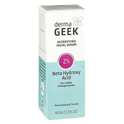 Derma Geek Detoxifying Facial Serum 2% Beta Hydroxy Acid 1.3 oz | Shipt