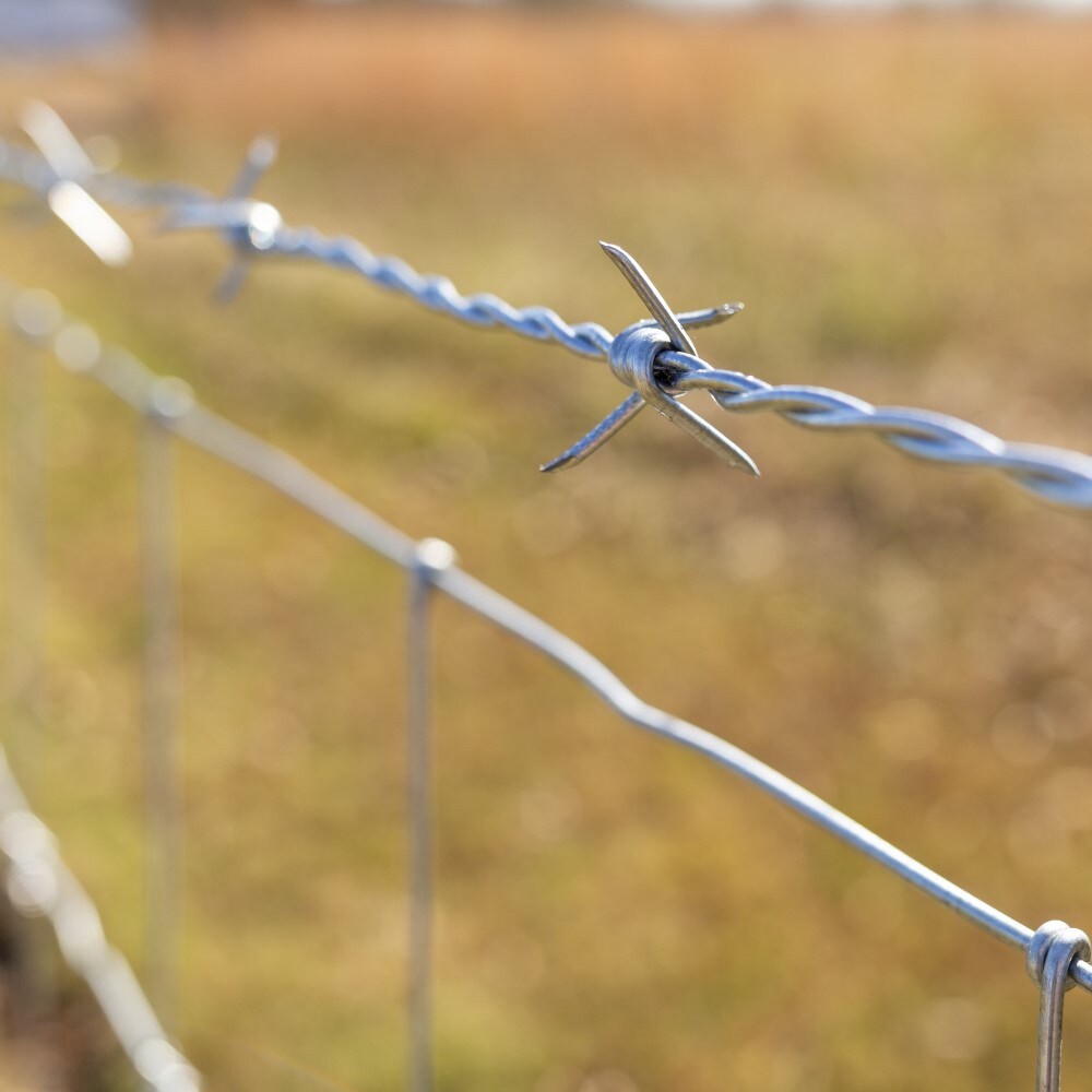Bekaert 1-1/2-in W Silver Galvanized steel Farm Fence rail 1 ct | shipt