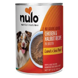 Nulo Land & Sea Pate All Life Stages Wet Dog Food - Grain Free, 12 oz ...
