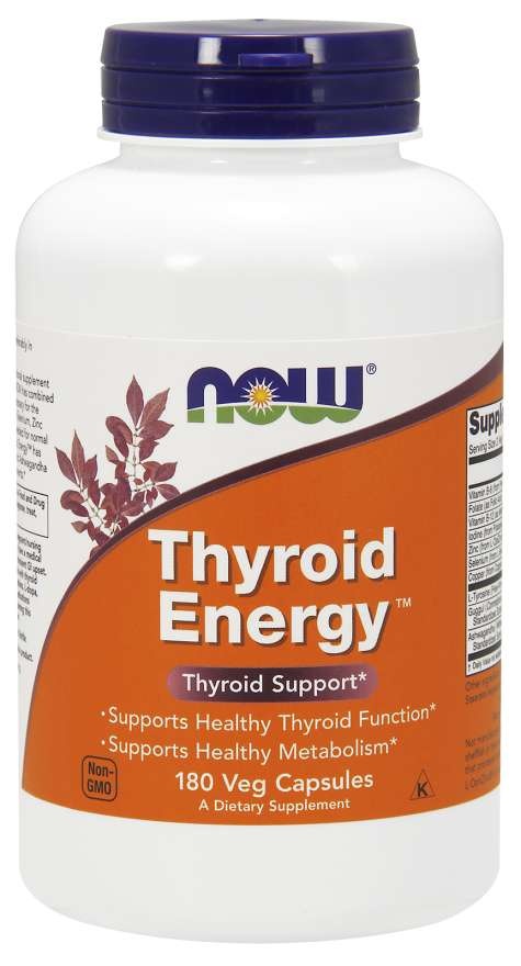 Now Foods Thyroid Energy - 180 Veg Capsules 1 ct | Shipt