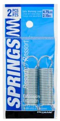 Hillman 2 -Pack 2-1/2-in Zinc Gate extension spring 1 ct | shipt