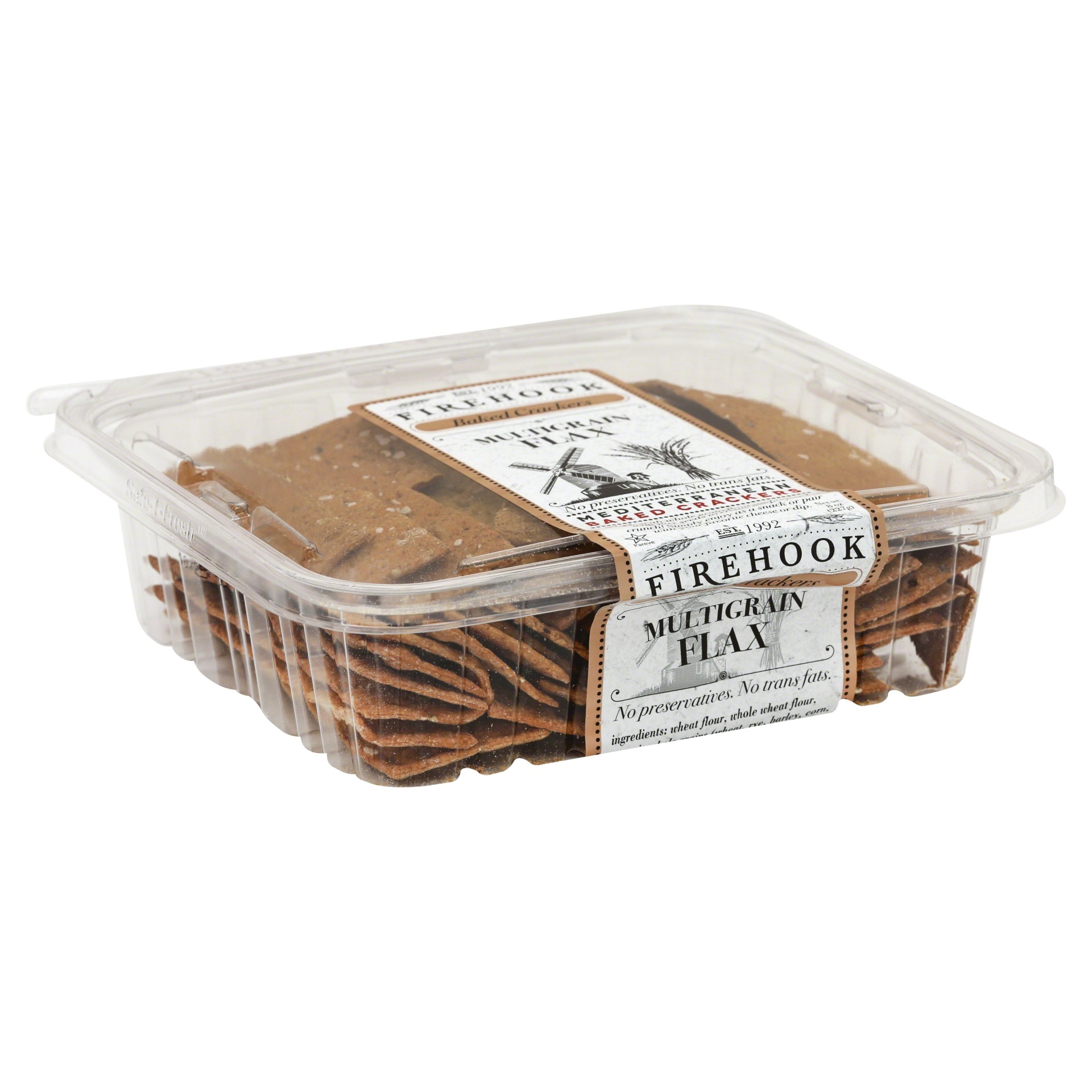 Firehook Multi-Grain Flax Crackers 7 oz | Shipt