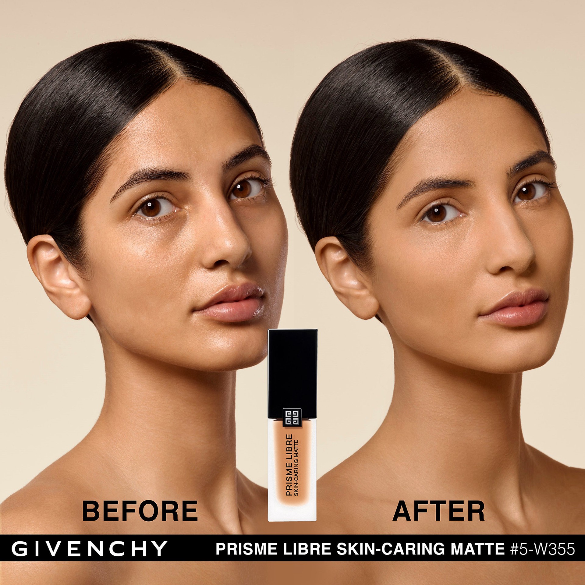 Givenchy Prisme Libre Skin-Caring Matte Foundation 5-W355 1 oz/ 30 ml ...