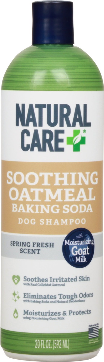 NaturalCare Soothing Oatmeal Dog Shampoo Baking Soda Clean Scent 20 fl ...