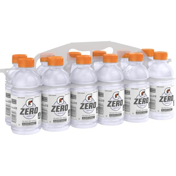 Gatorade Zero Glacier Cherry 12 ct; 12 fl oz | Shipt