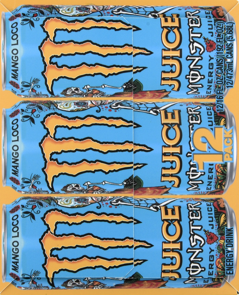 Monster Energy Mango Loco 12 ct; 16 fl oz | Shipt