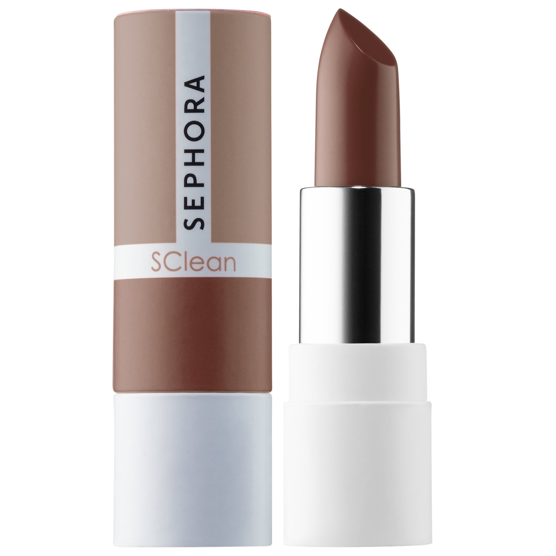 SEPHORA COLLECTION Clean Vegan Hydrating Satin Lipstick Sequoia 1 ct ...