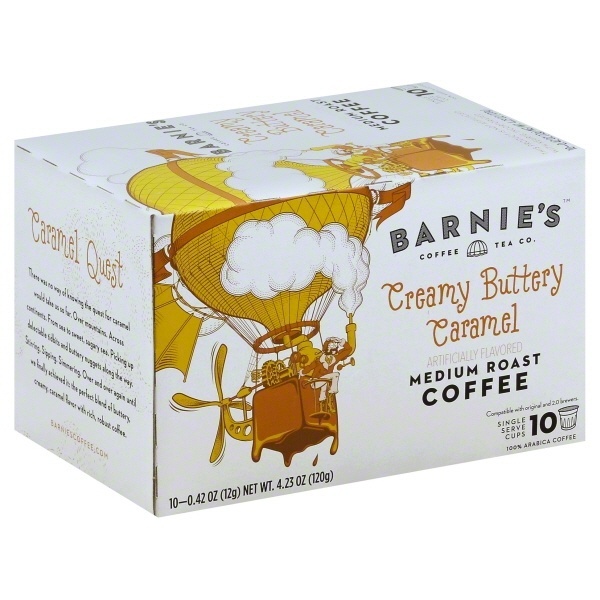 Barnie's Coffee Kitchen Creamy Buttery Caramel Single-Serve Pods 4.76 ...