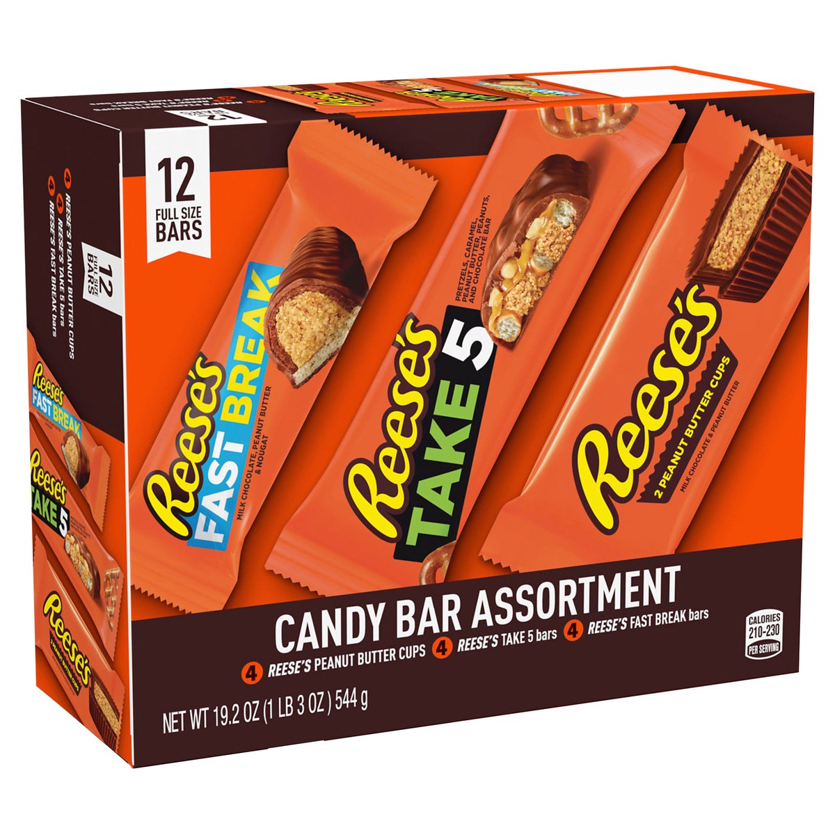 Reese's Candy Bar Assortment Full Size 12 ea 12 ct | shipt