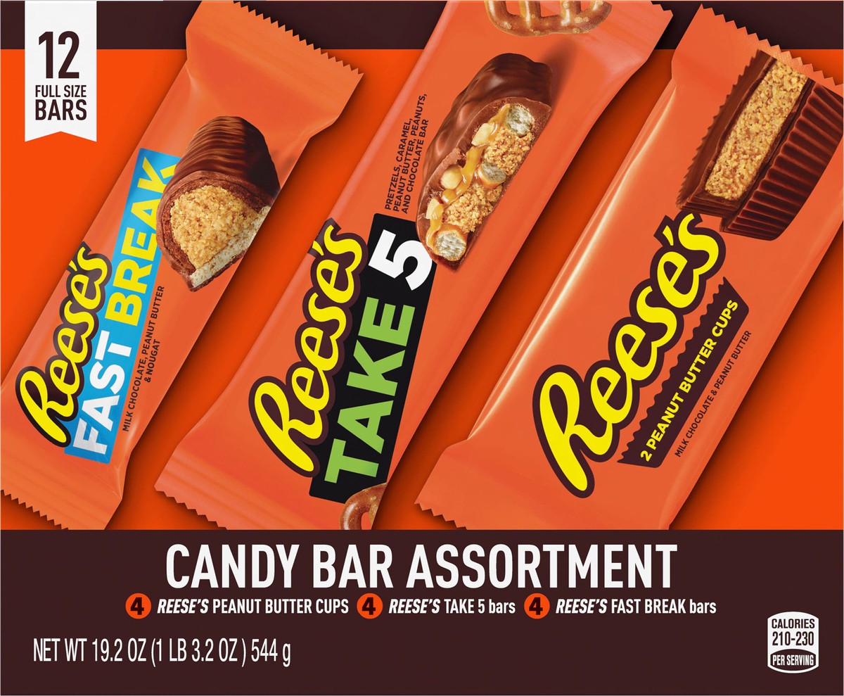 Reese's Candy Bar Assortment Full Size 12 ea 12 ct | shipt