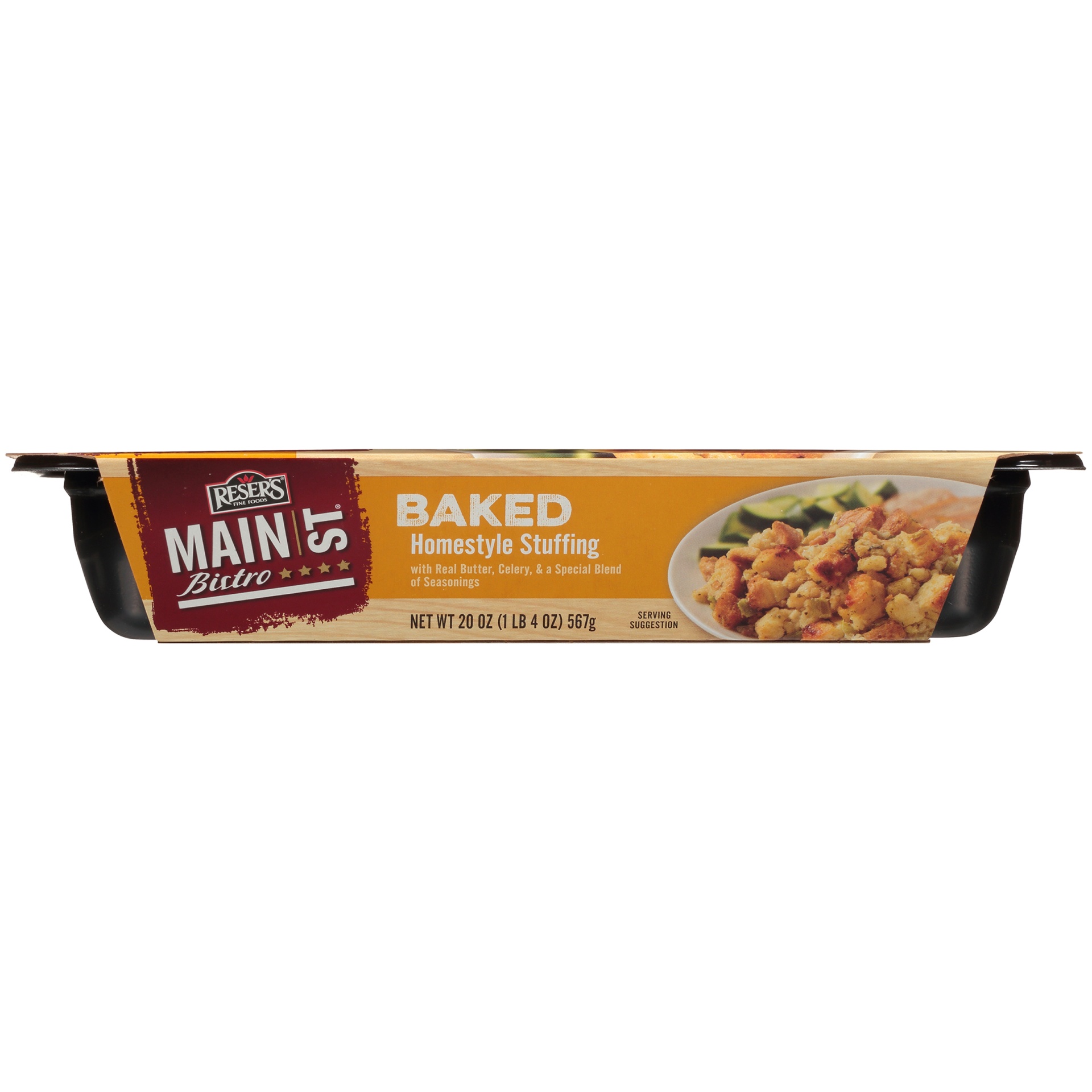 Reser's Main Street Bistro Baked Sides Baked Homestyle Stuffing 20 oz ...