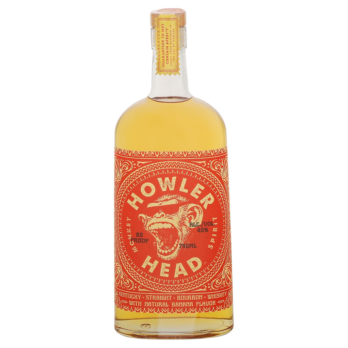 Howler Head Banana Flavored Bourbon Whiskey - 750ml Bottle 750 ml | Shipt