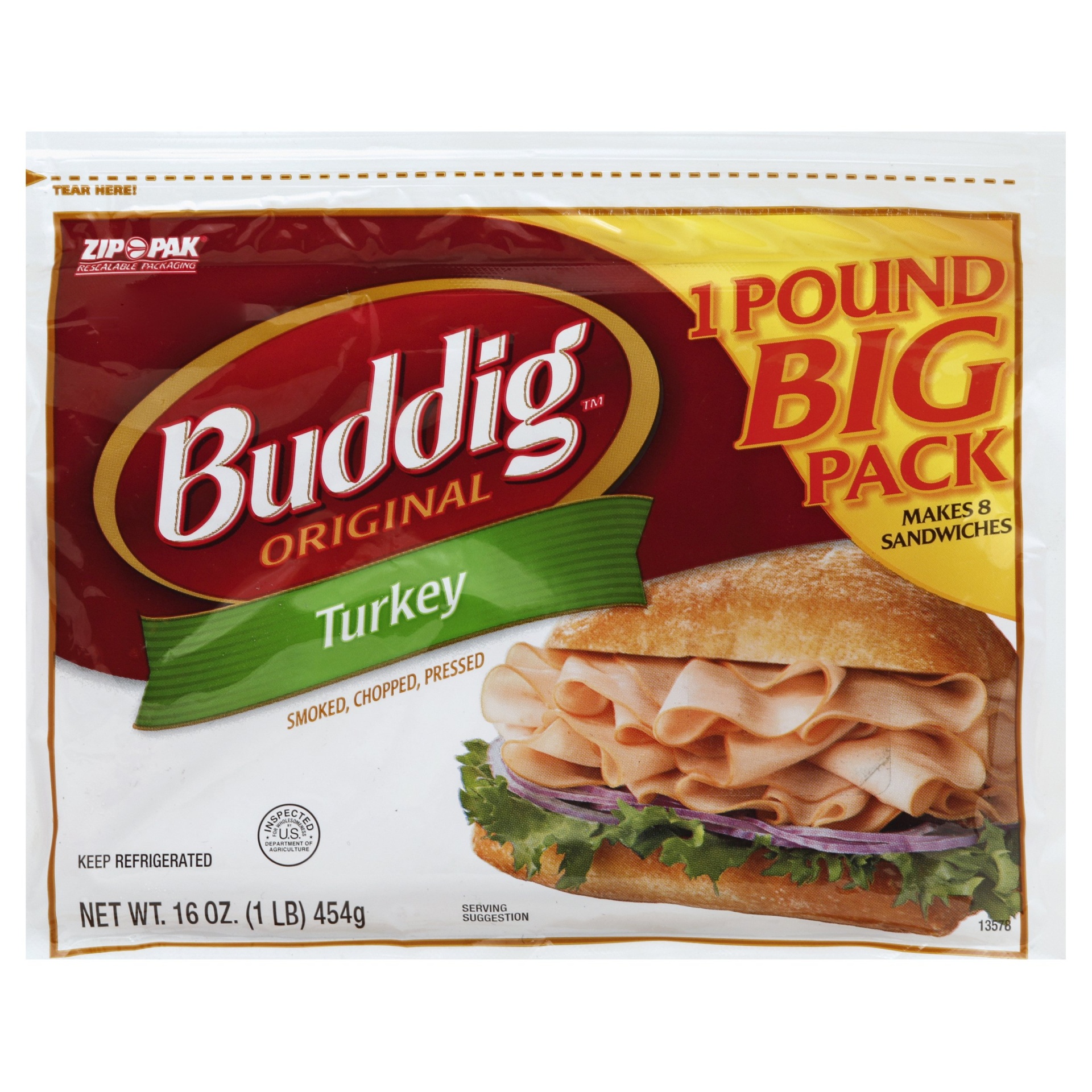 Buddig Original Turkey 16 oz | Shipt