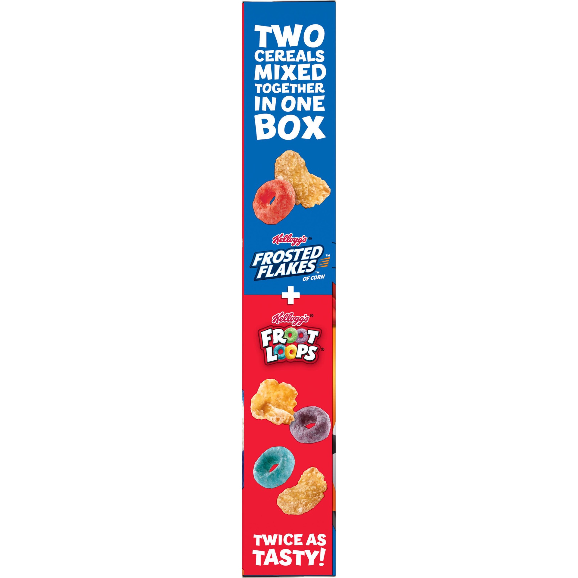 Kellogg's Mashups Frosted Flakes and Froot Loops Breakfast Cereal 9.8 ... Kellogg's Mashups Frosted Flakes and Froot Loops Breakfast Cereal 9.8 ...