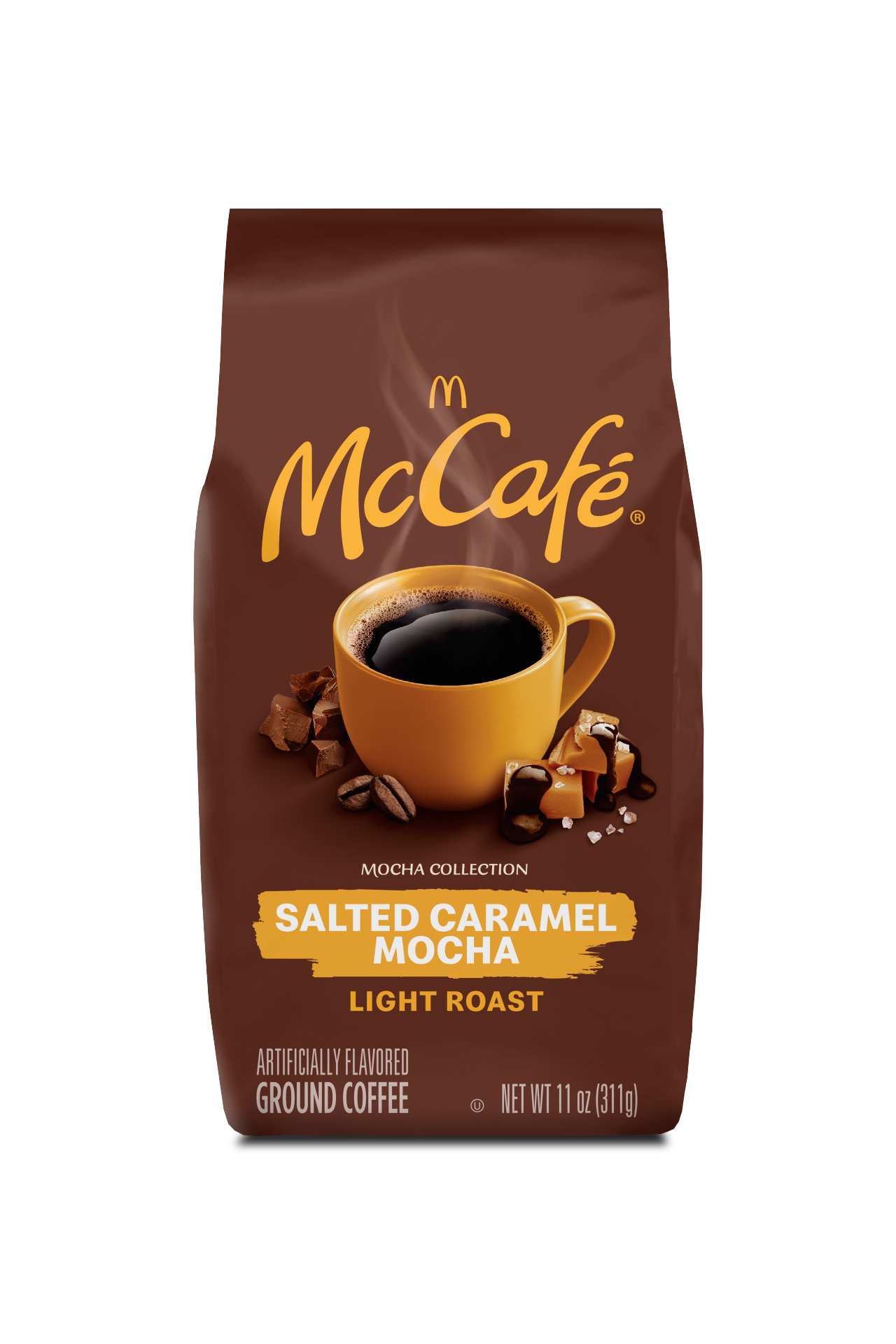 McCafé Light Roast Salted Caramel Mocha Ground Coffee 11 oz | Shipt