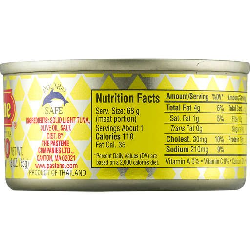 Pastene Tuna-Tonno In Olive Oil 3 oz | Shipt