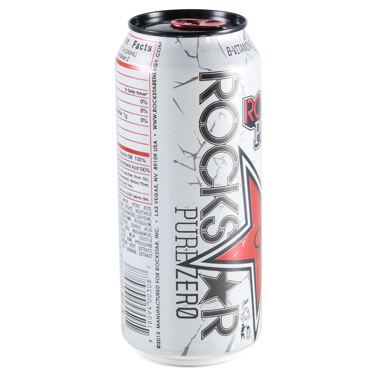 Rockstar Pure Zero Punched Energy Drink 16 fl oz | Shipt