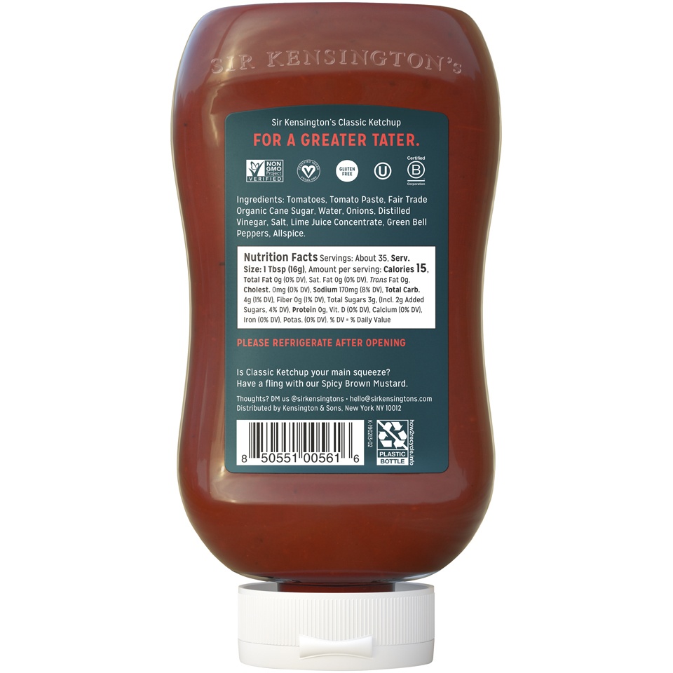 Sir Kensington's Classic Ketchup 20 oz | shipt