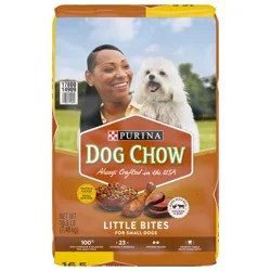 Dog Chow Purina Dog Chow Little Bites with Real Chicken & Beef Small ...
