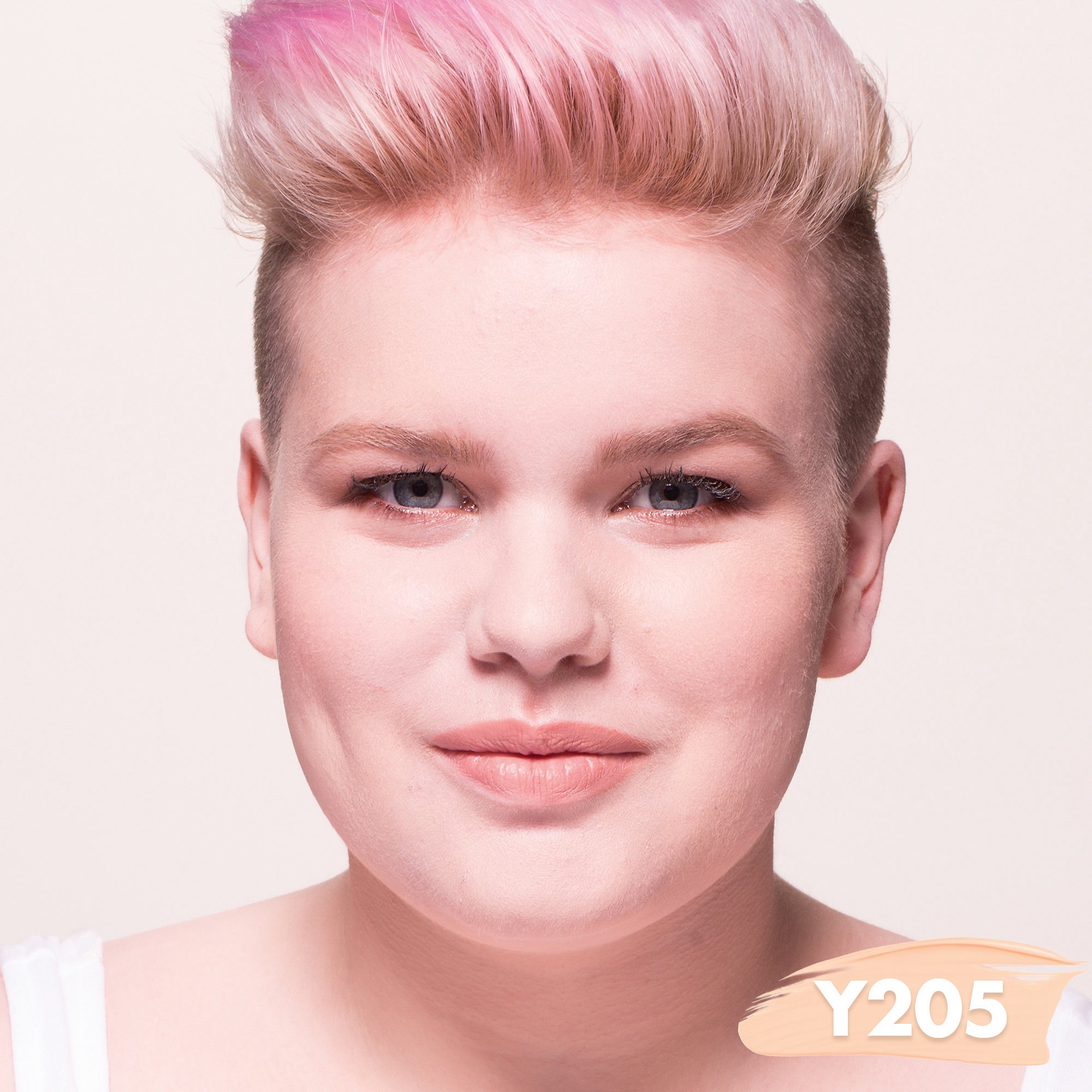 MAKE UP FOR EVER Matte Velvet Skin Full Coverage Foundation Y205 Alabaster 1.01 oz/ 30 ml | Shipt