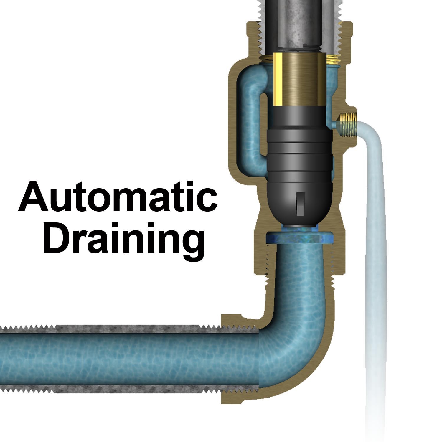 Woodford 2-ft Bury Depth Frost Resistant 3/4-in Female Orange Brass ...