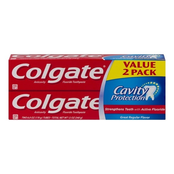 Colgate Great Regular Flavor Twin Pack Toothpaste 2 ct; 3 oz | Shipt