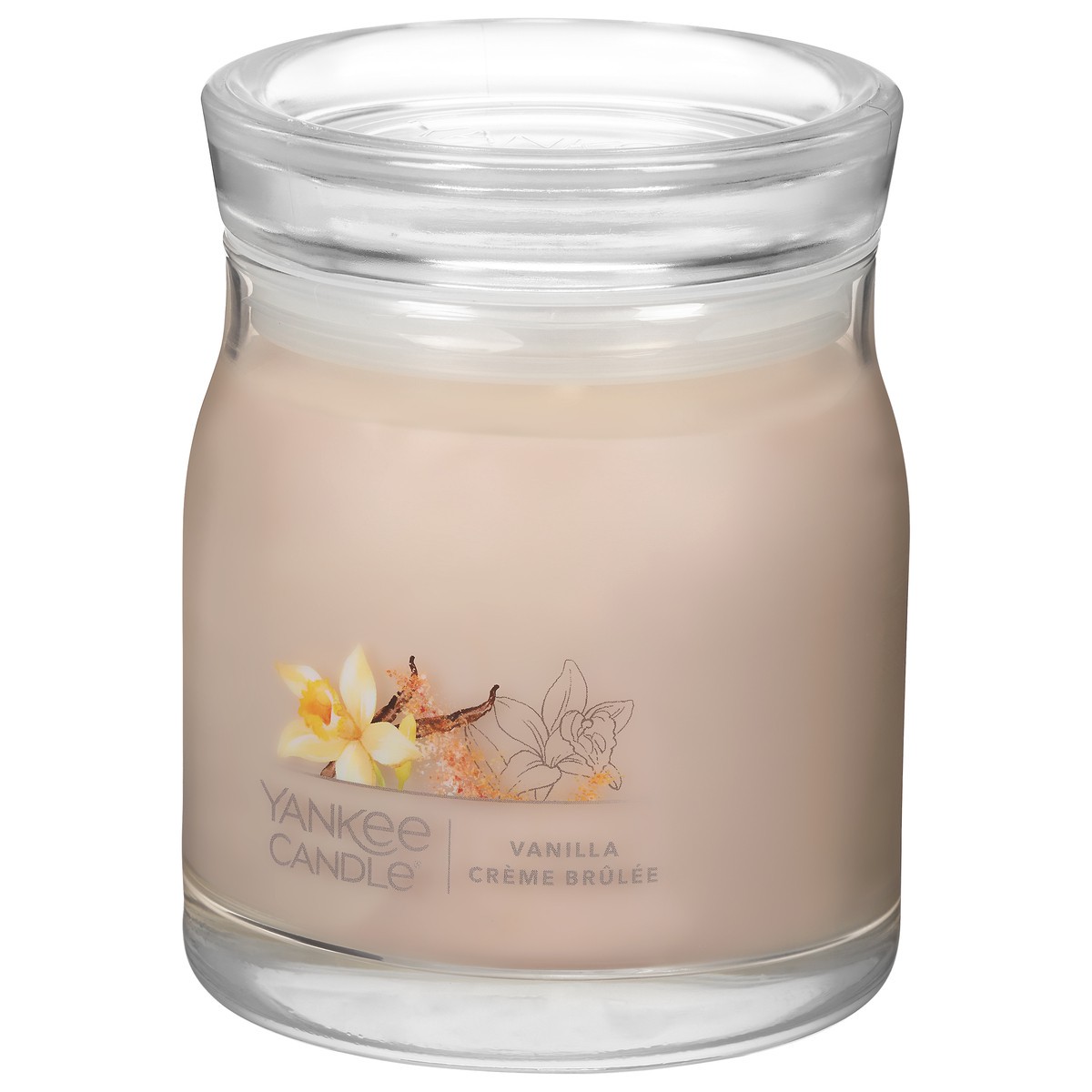 Yankee Candle Signature Collection Medium Jar Vanilla Crème Brulée 13 ...