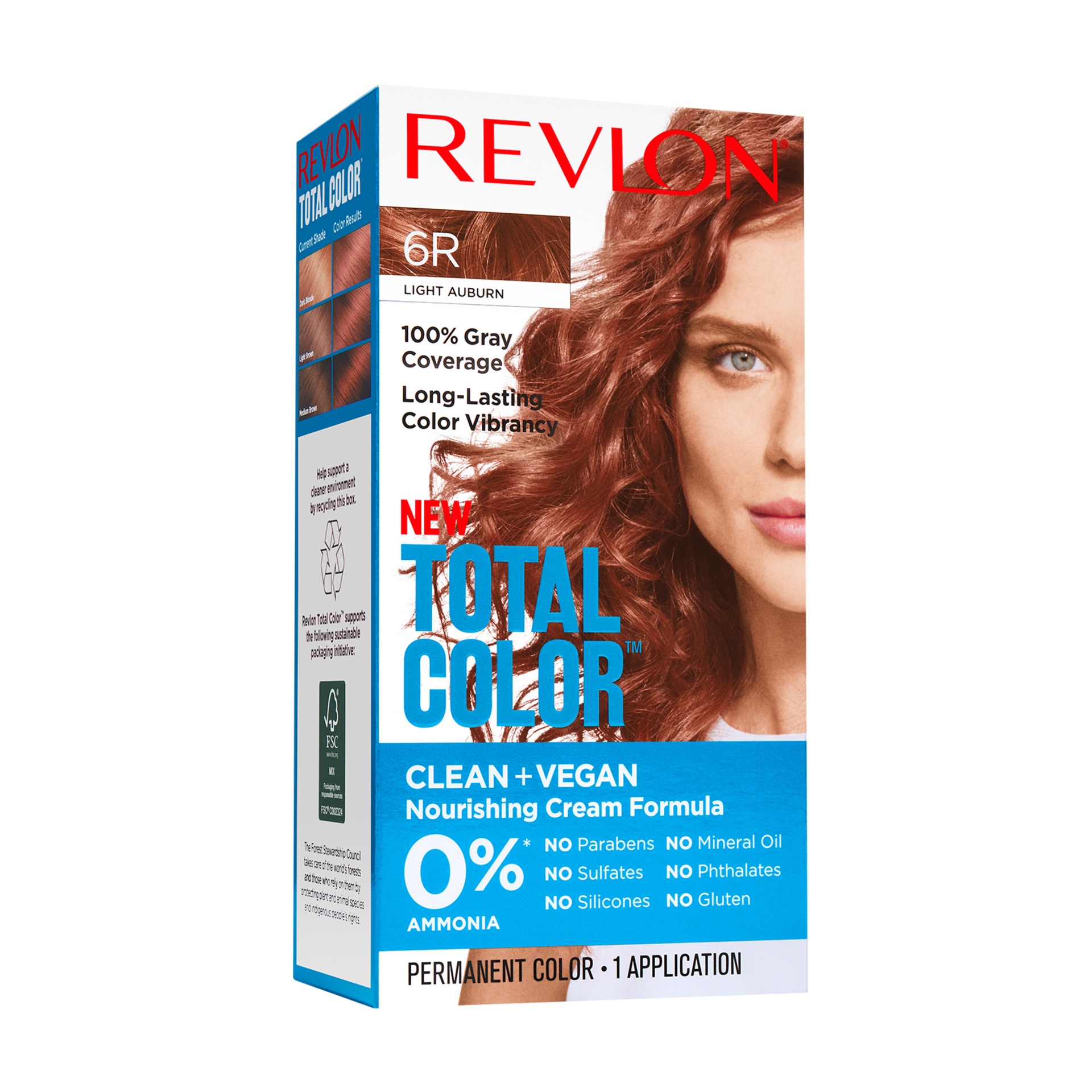 Revlon Rev Tot Clr 6R Lt Auburn 1 ct | Shipt