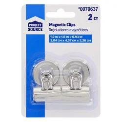 Project Source Metal Magnet Clips 2 Piece 1 ct | shipt