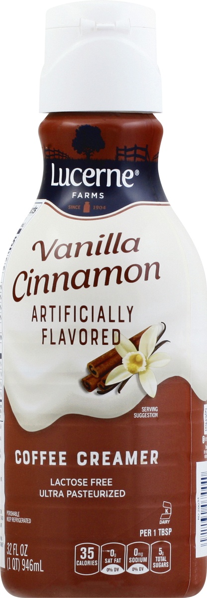Lucerne Dairy Farms Cinnamon Vanilla Coffee Creamer 32 oz | Shipt