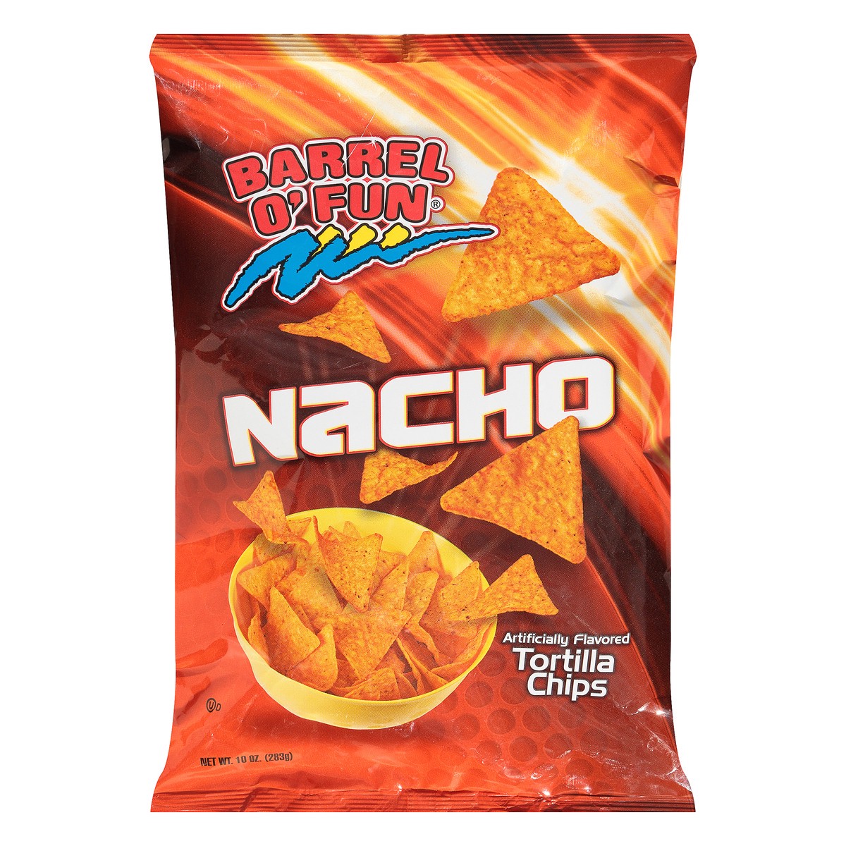 Barrel O' Fun Nacho Tortilla Chips Bag 1 ct | Shipt