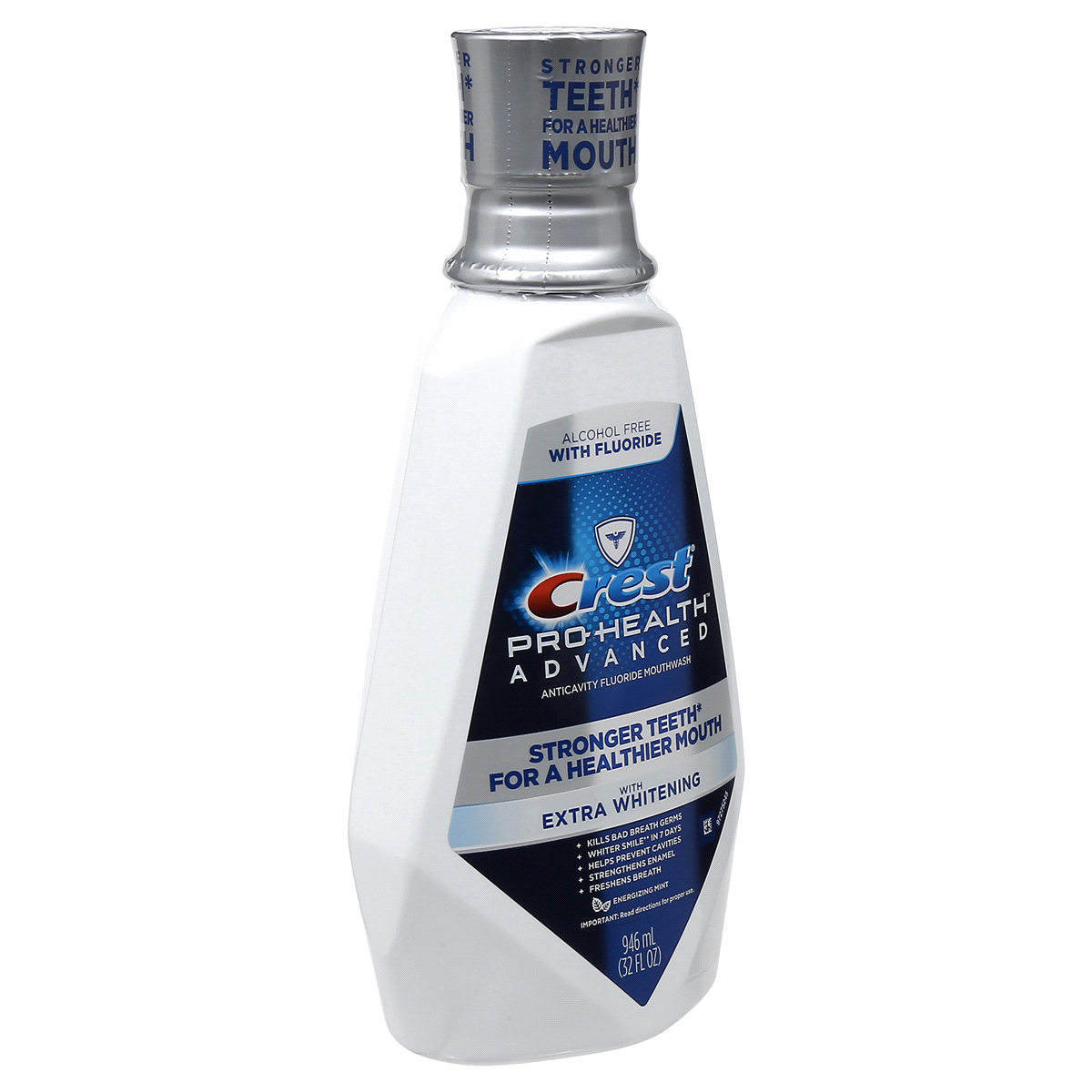Crest Pro-Health Advanced Mouthwash Fluoride Anticavity Extra Whitening ...