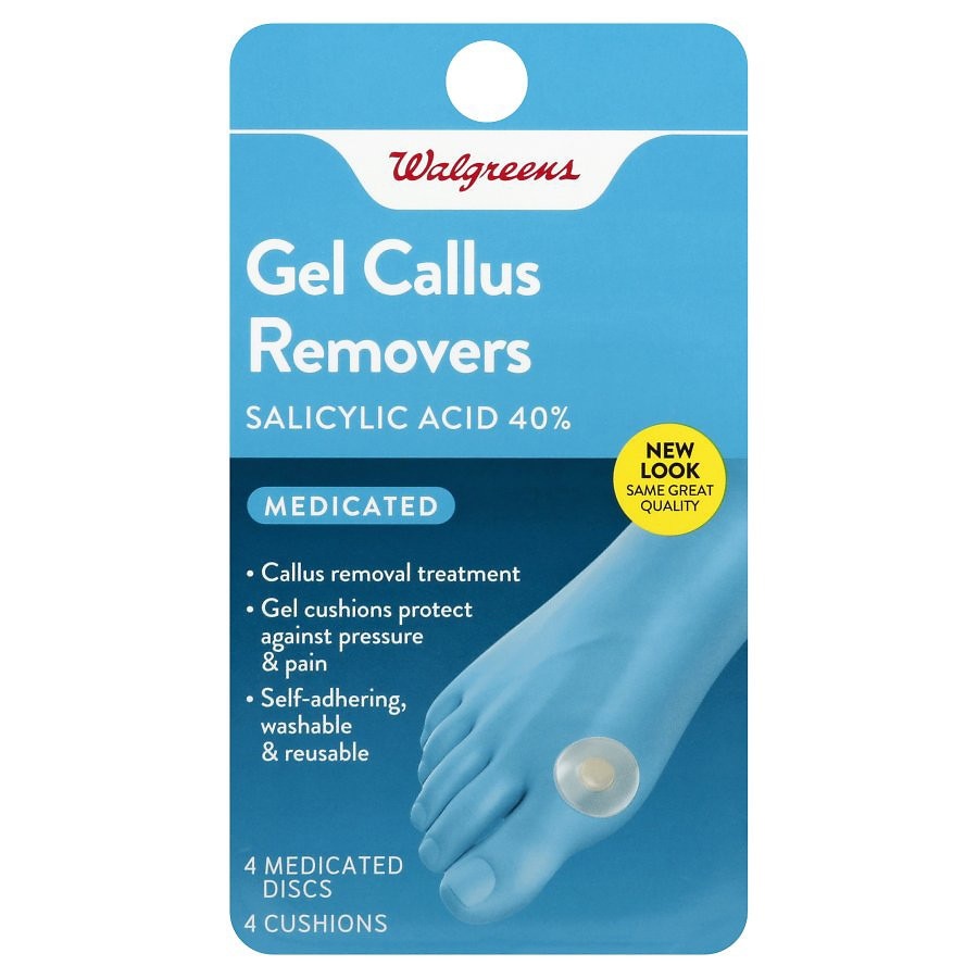 Walgreens Medicated Gel Callus Removers 4 ct | Shipt