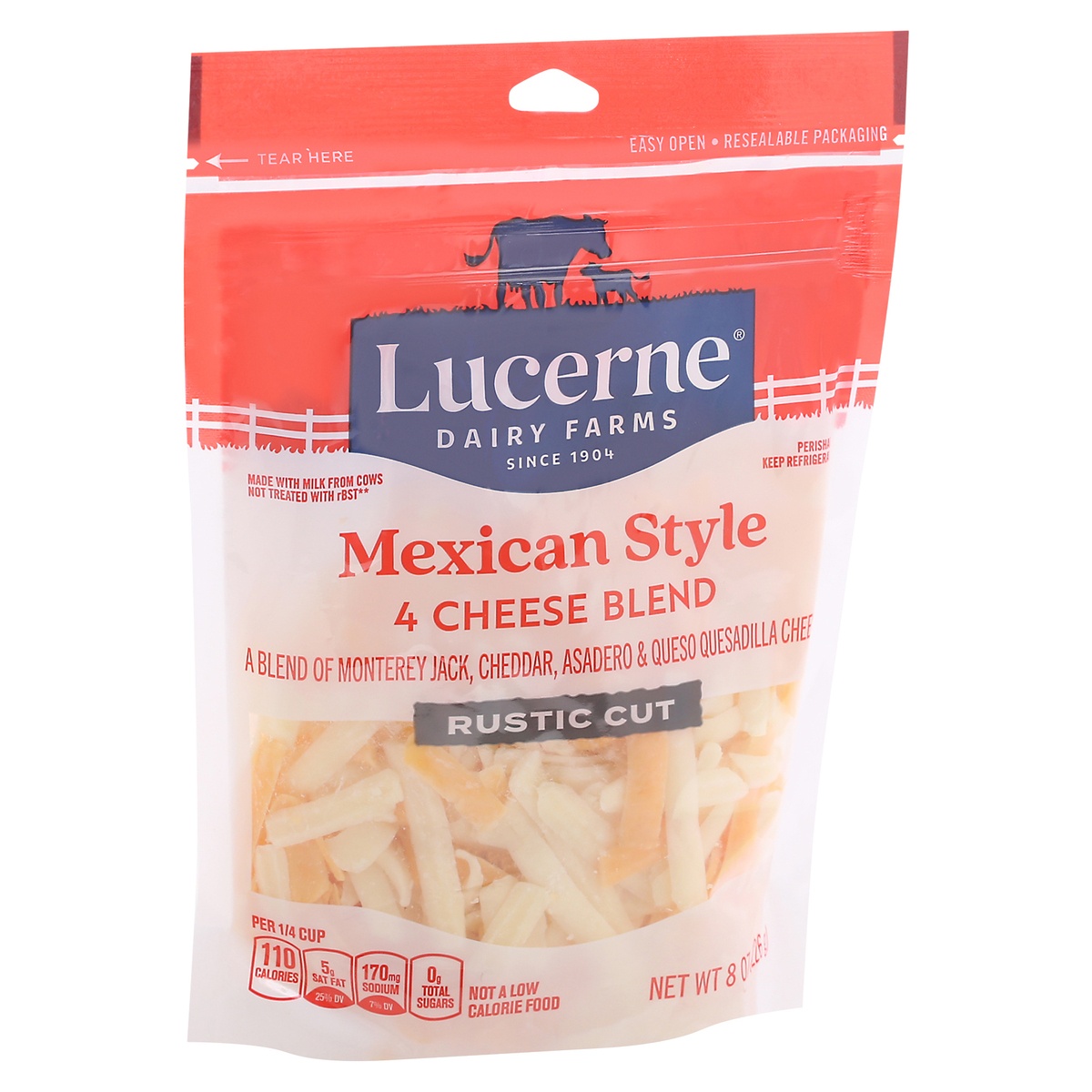 Lucerne Dairy Farms Foods Thick Cut Shredded Mexican Blend Cheese | Shipt
