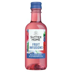 Sutter Home Fruit Infusion Blueberry Watermelon Sweet White Wine, 187mL ...