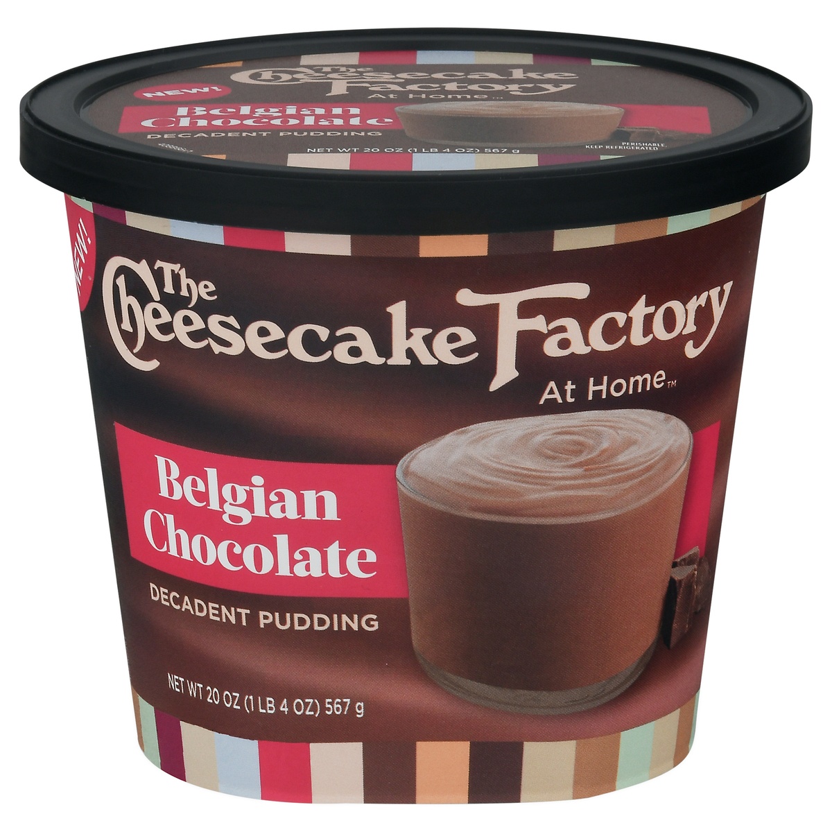 The Cheesecake Factory At Home Belgian Chocolate Decadent Pudding 20 oz ...
