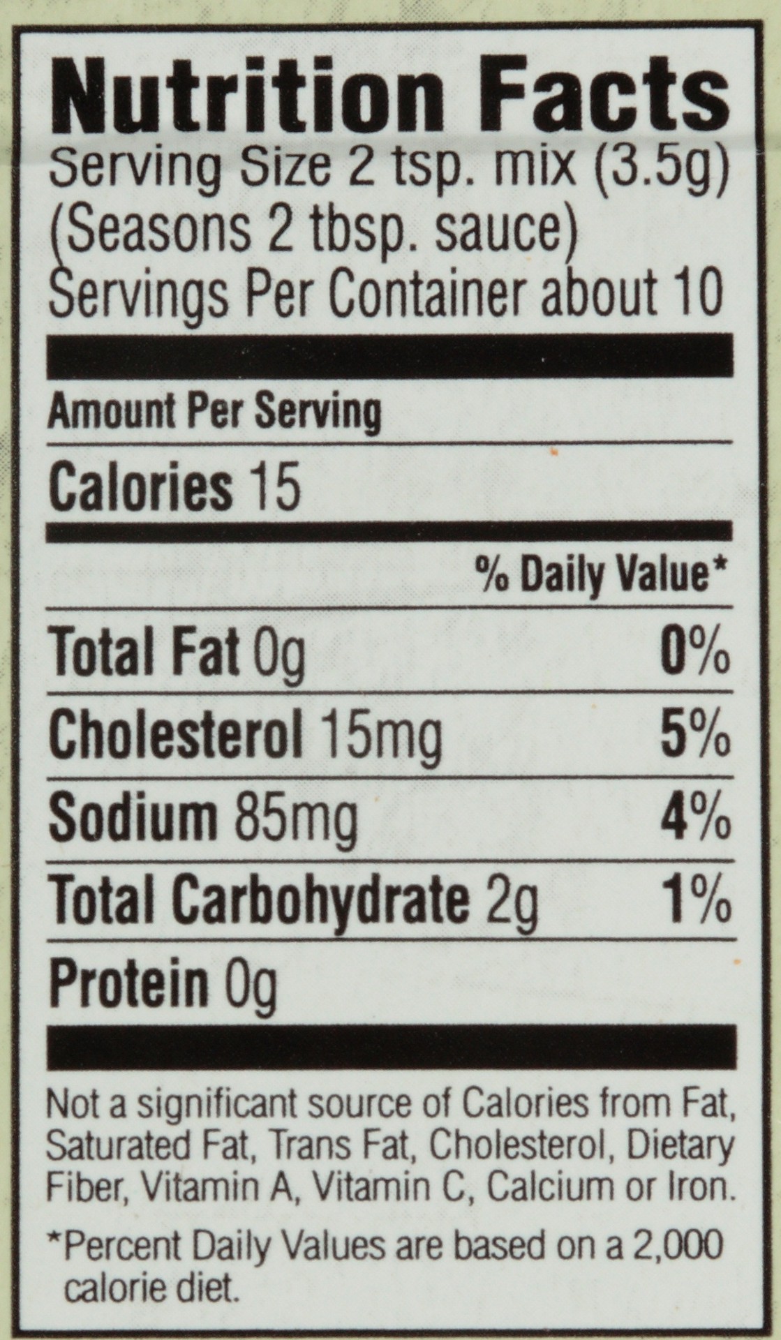 McCormick Produce Partners Hollandaise Sauce Mix 1.25 oz | Shipt