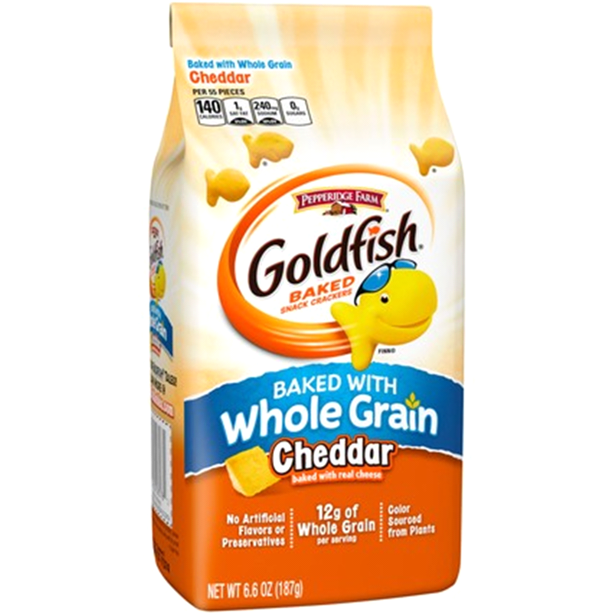 Pepperidge Farm Goldfish Whole Grain Cheddar 6.6 oz | Shipt
