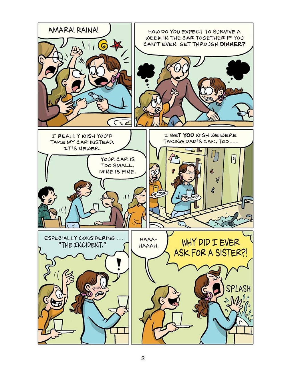 Sisters By Raina Telgemeier