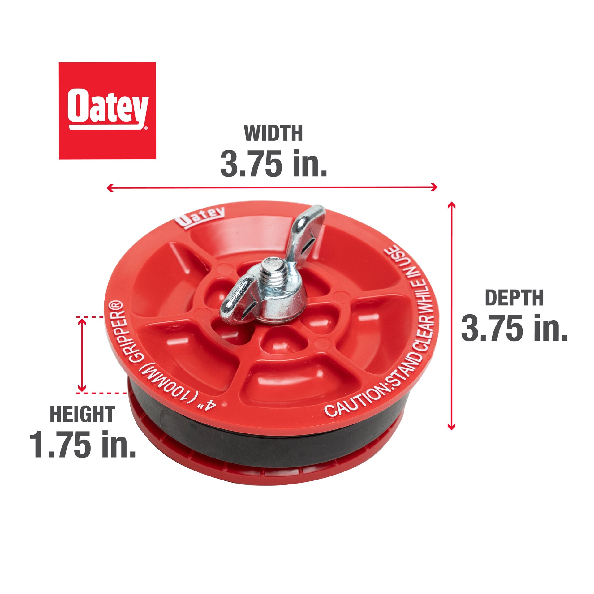 Oatey 4-in Gripper PVC DWV Test Plug 1 ct | shipt