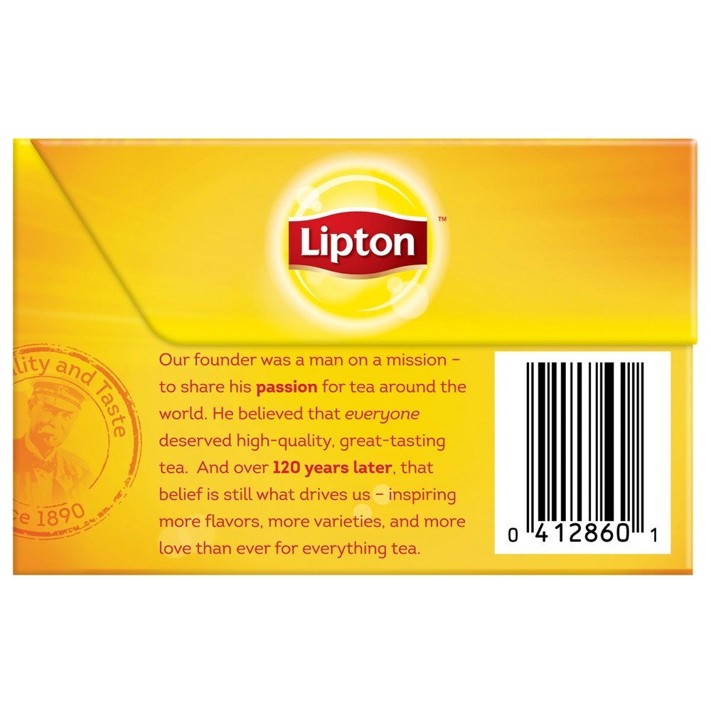 Lipton Black Tea Bags 50 ct | Shipt