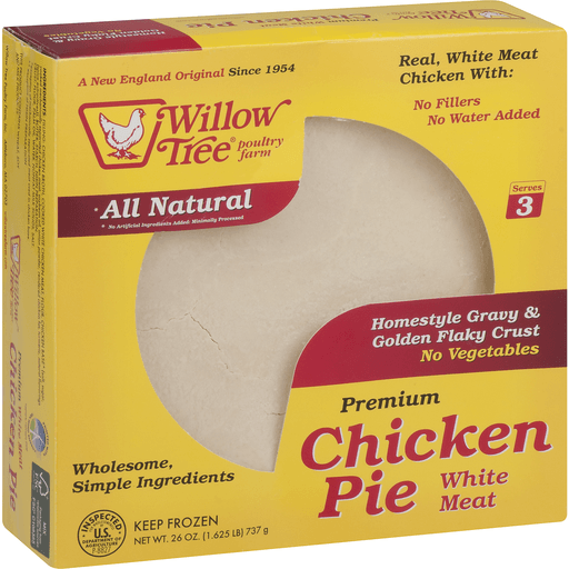 Willow Tree Premium White Meat Chicken Pie 26 oz | Shipt