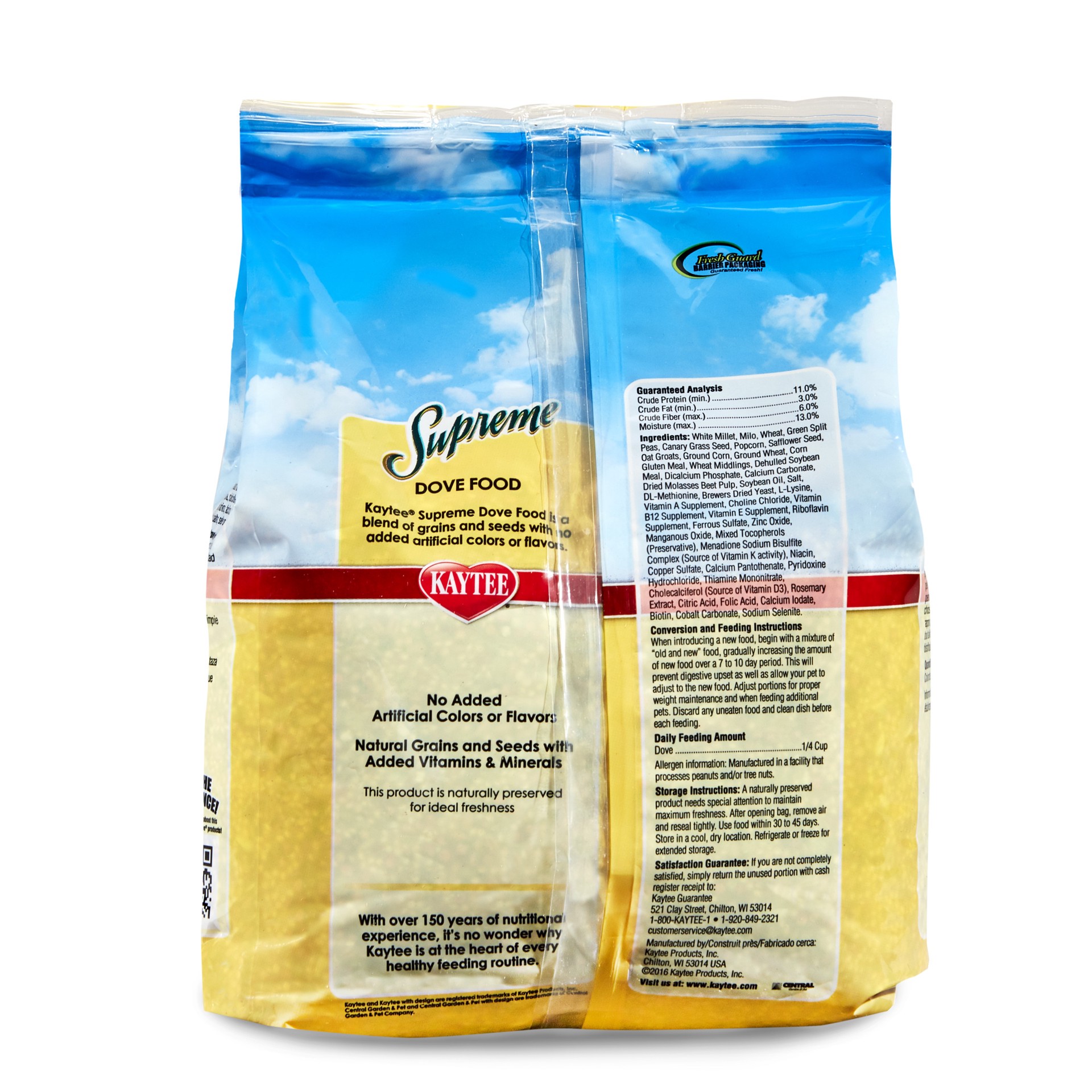 Kaytee Supreme Dove Food Fortified Daily Diet (Bag) 5 lb | Shipt